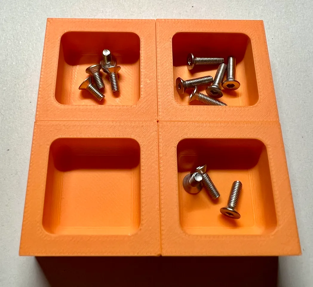 Magnetic Screw Tray by Jochen | Download free STL model | Printables.com