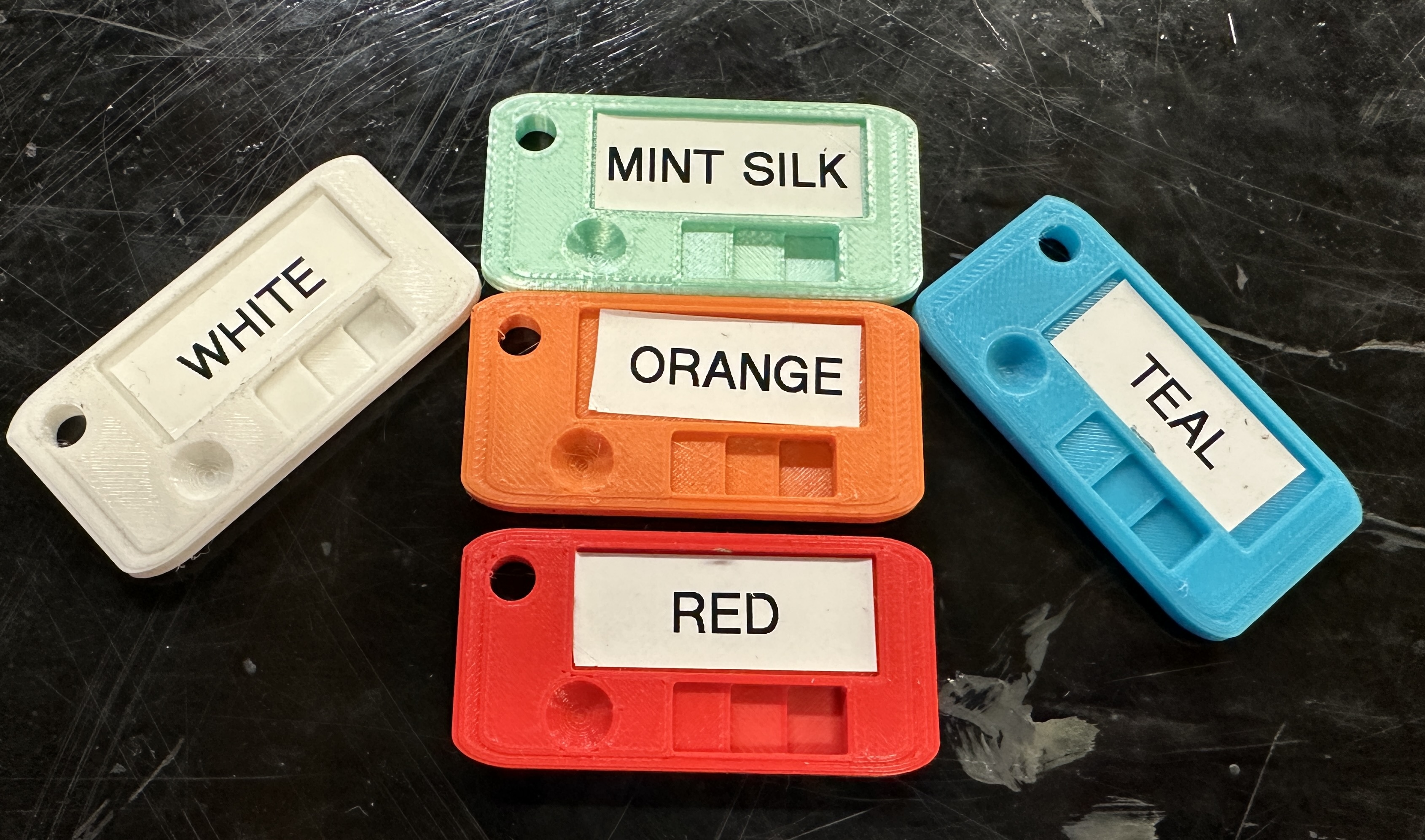 Filament sample keychain by Oregongeek | Download free STL model ...