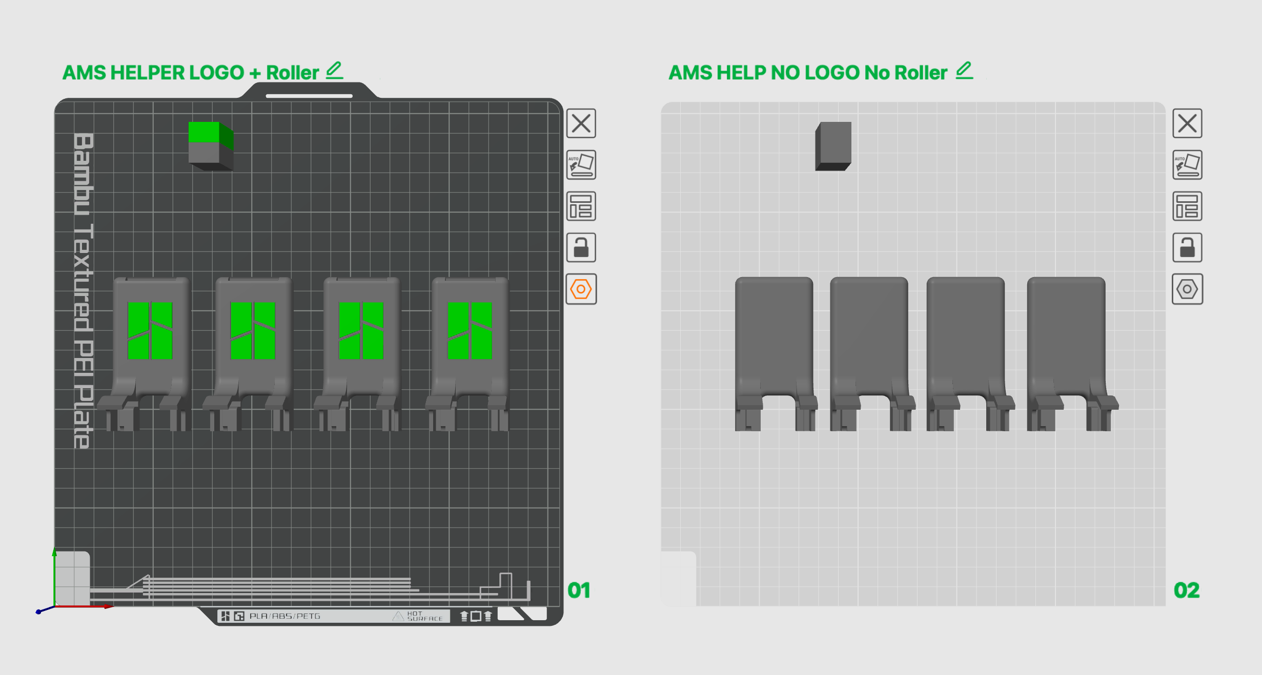 Bambu Lab AMS Helper by dkarjadi | Download free STL model | Printables.com
