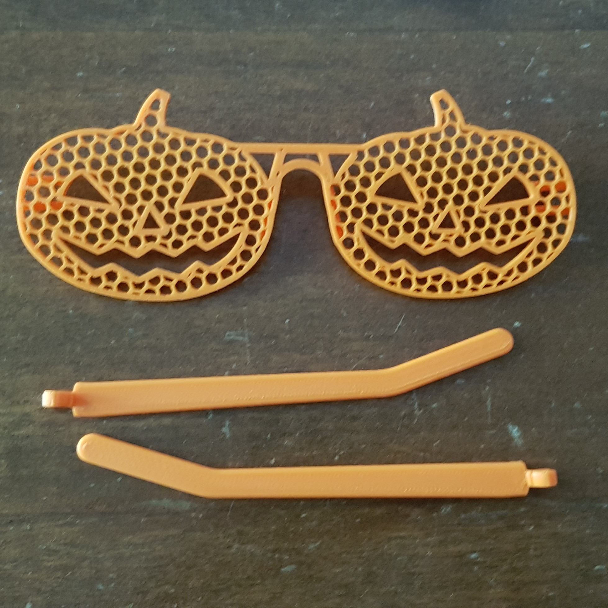 Pumpkins Glasses - Halloween by Lele88 | Download free STL model ...