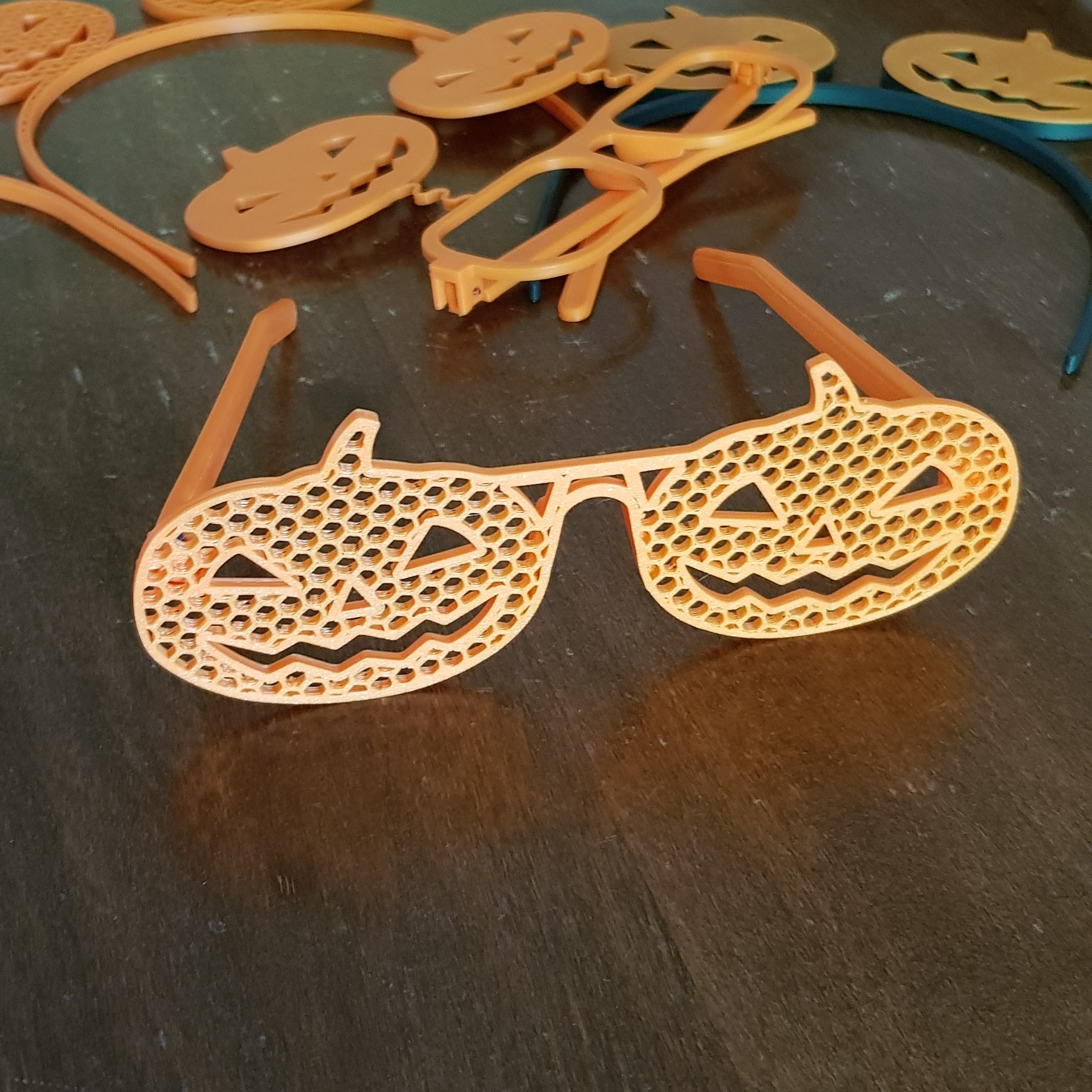 Pumpkins Glasses - Halloween by Lele88 | Download free STL model ...