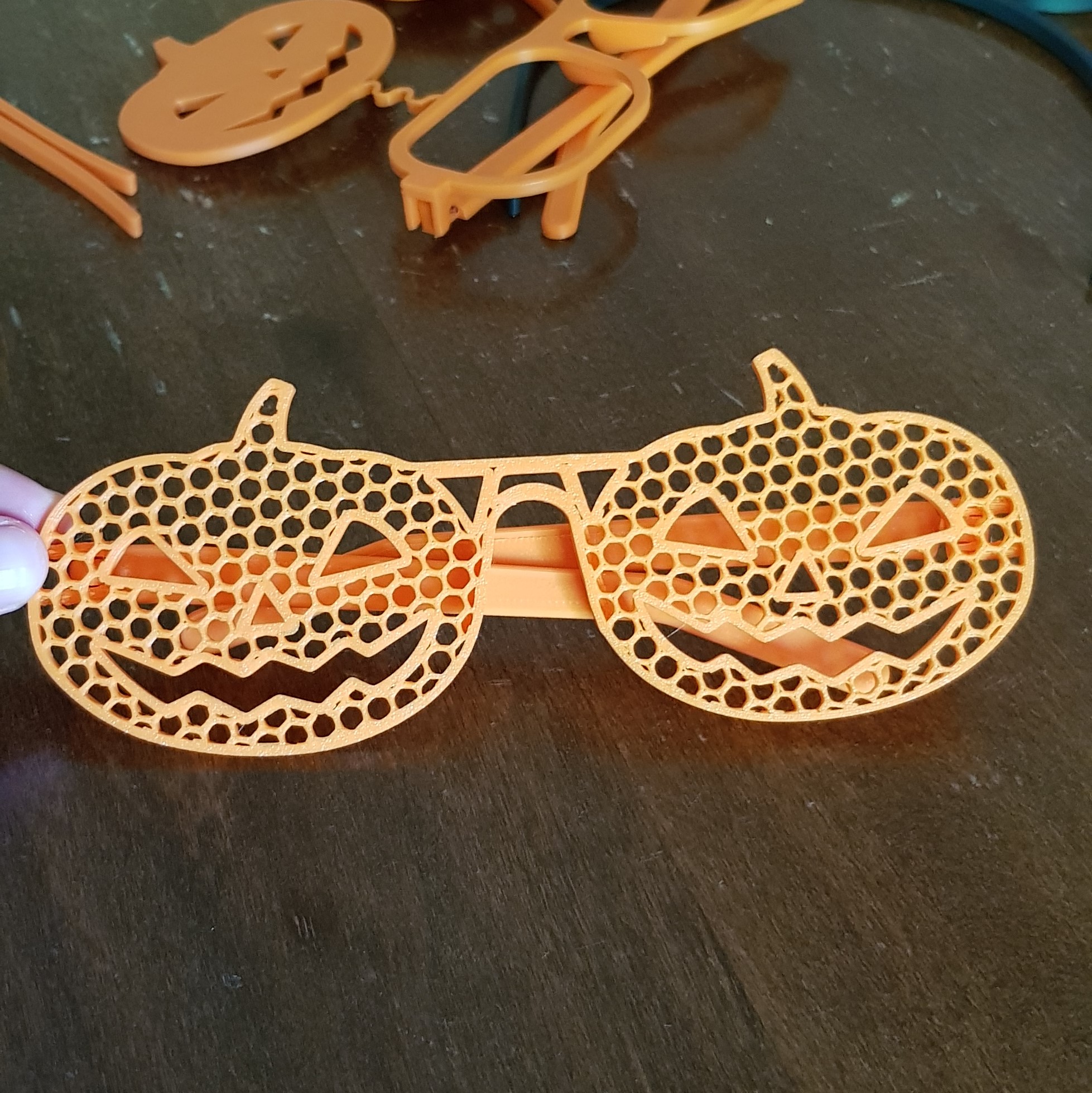 Pumpkins Glasses - Halloween by Lele88 | Download free STL model ...