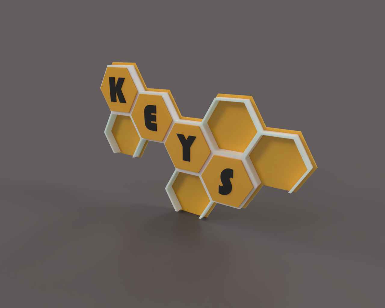 Bee Key Organizer by TAICED - Construyendo Ideas | Download free STL ...