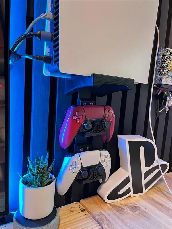 PS5 Vertical Wall Mount by Devin Bertsch | Download free STL model ...