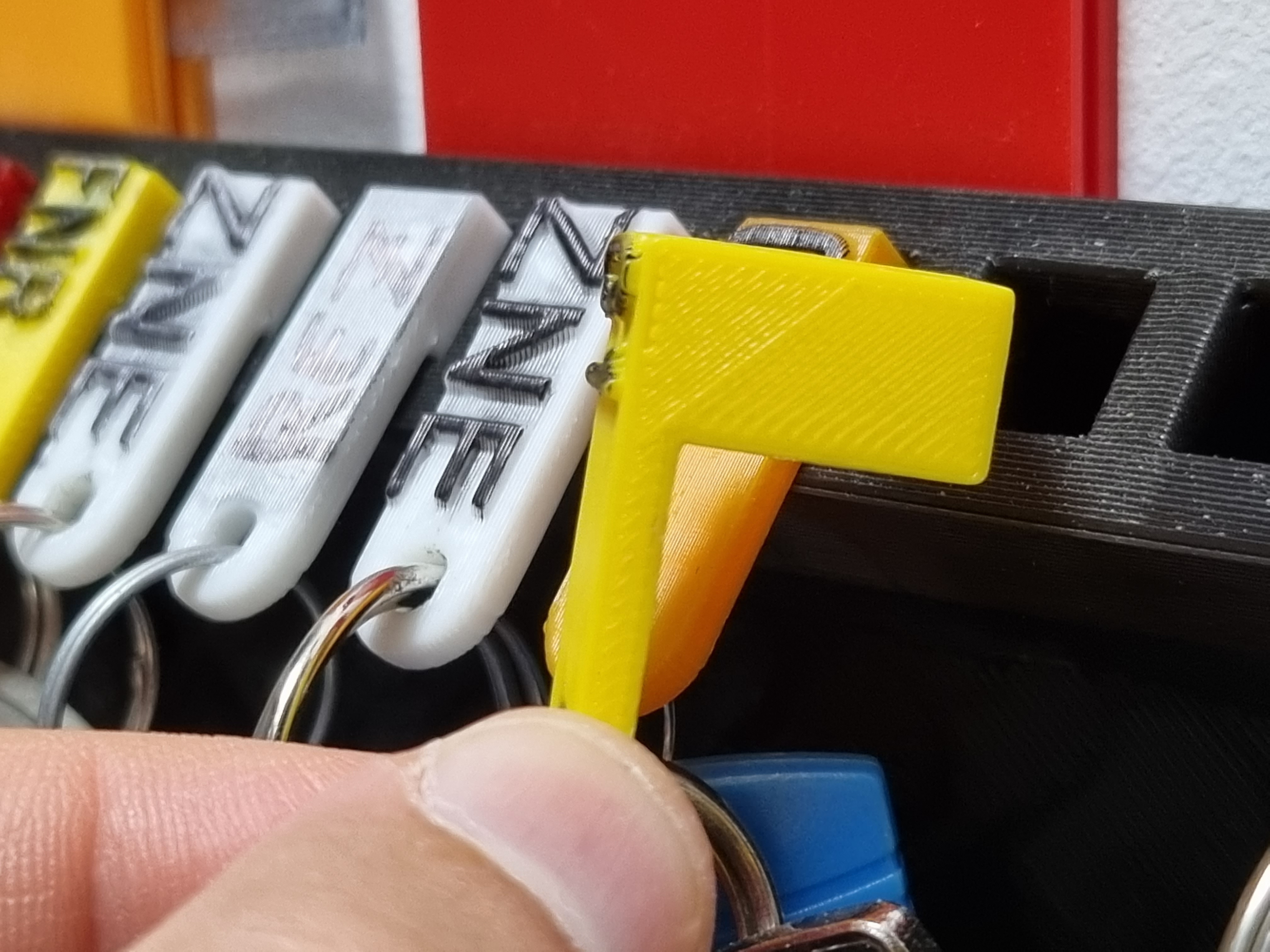 Customizable panel solution to store keys and documents by Sica ...