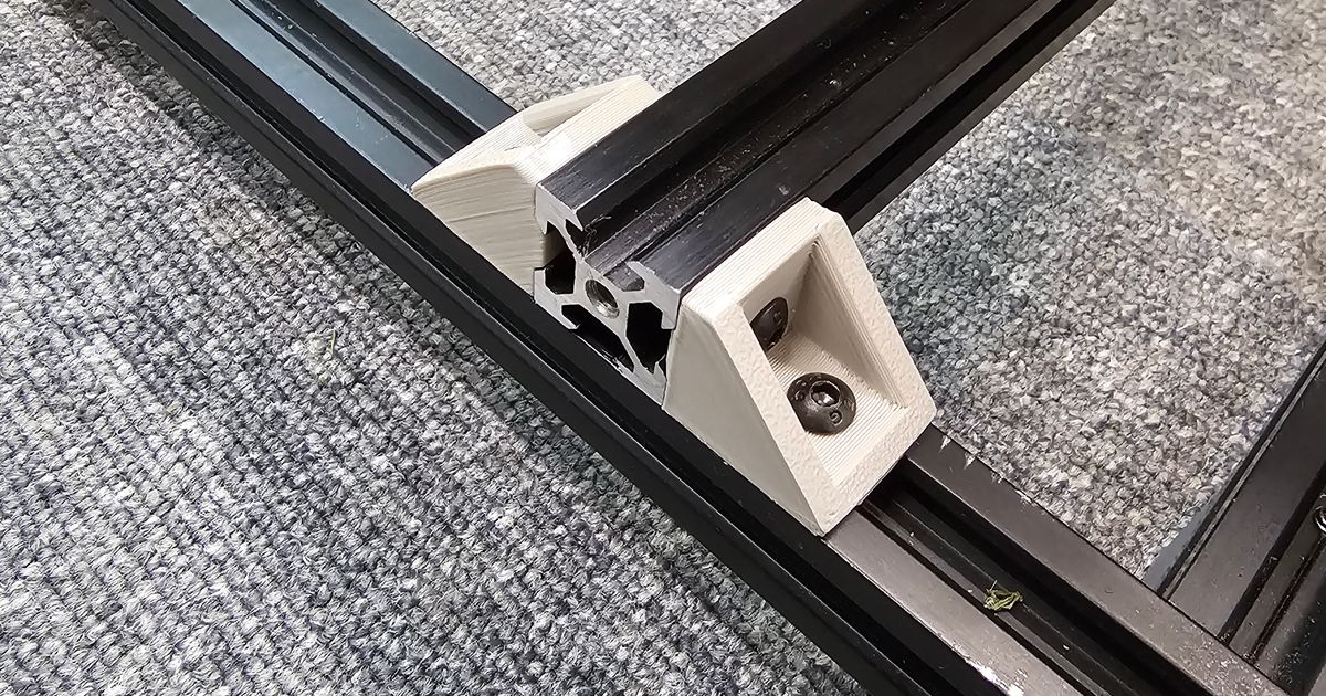 2020 V-slot corner brackets by Scott Mclean | Download free STL model ...
