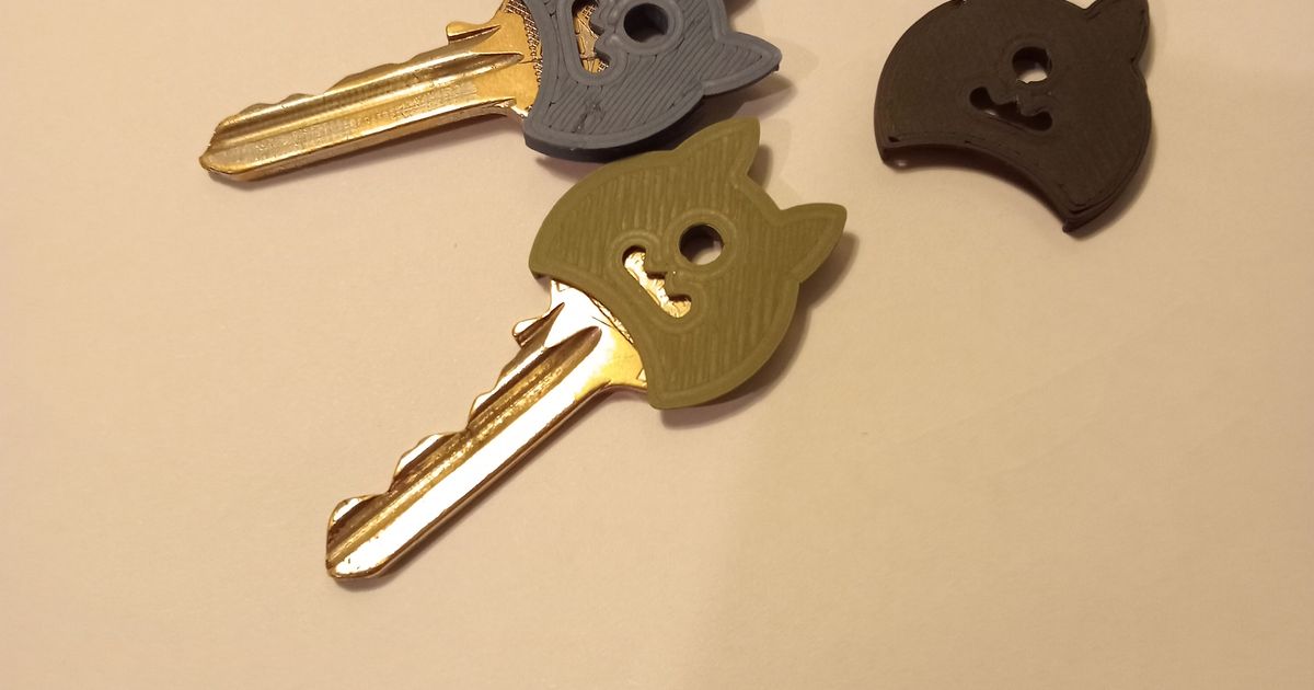 Parametric Cyclops Monster Keytag by Andrea D | Download free STL model | Printables.com