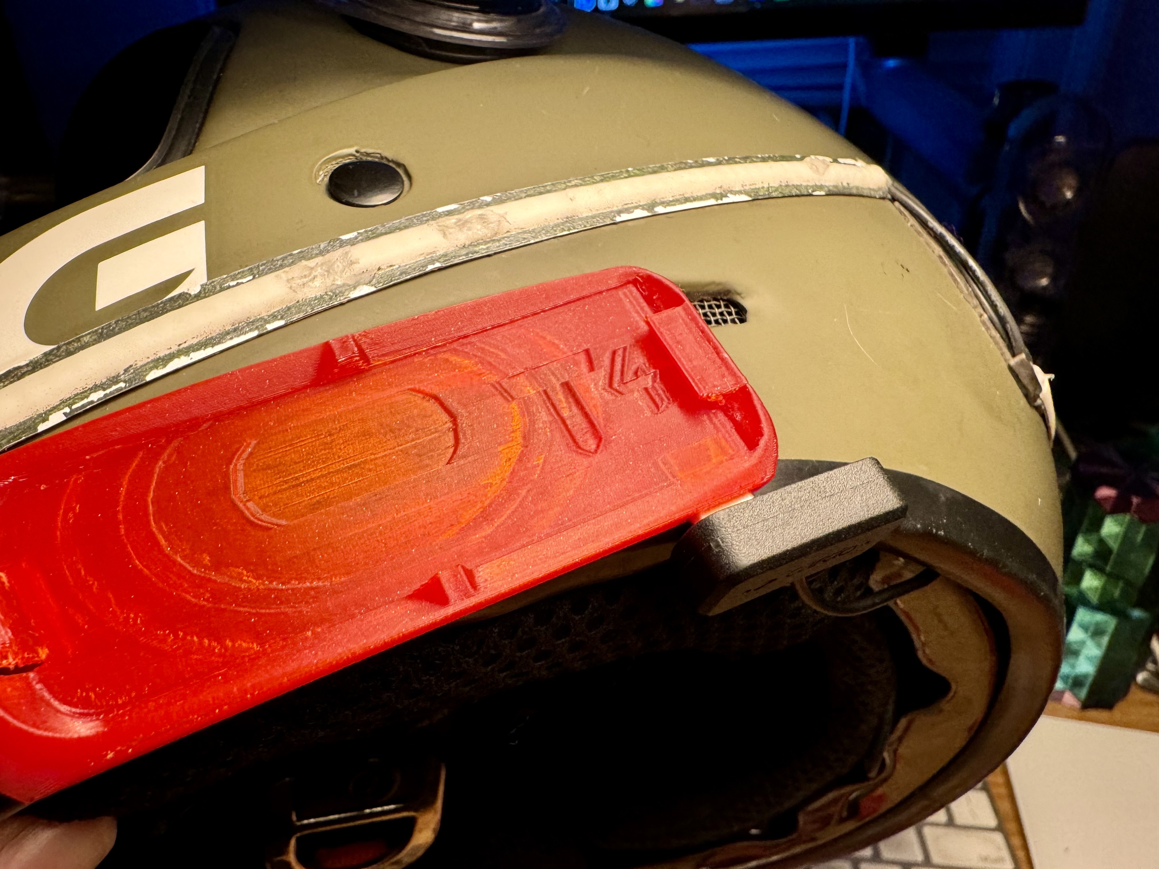 Low-Profile Helmet Mount for Cardo Packtalk Neo by t4obrien | Download ...