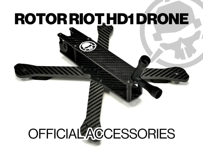 Rotor Riot HD1 Frame Accessories by Noozle3D | Download free STL model ...