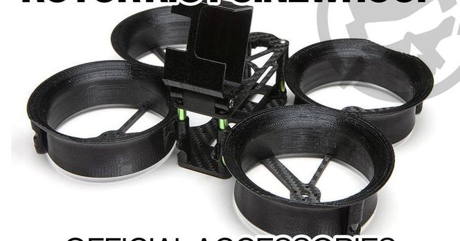 Rotor Riot DJI Cinewhoop Squirt V2 Frame Accessories by Noozle3D Download free STL model Printables