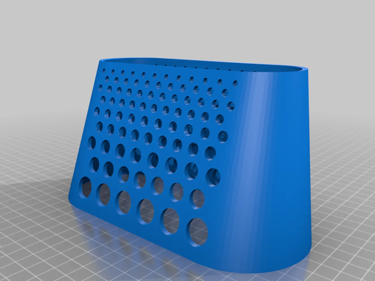 Brush & pen holder by Acho3D | Download free STL model | Printables.com
