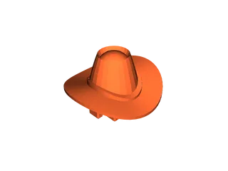 Mini 13 head with cowboy hat by Master Gadget | Download free STL model ...