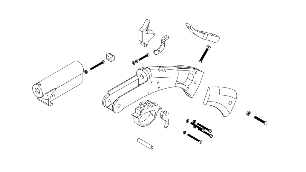 TB-12 Single-Shot Airsoft Shotgun by TitoB_3D | Download free STL model ...