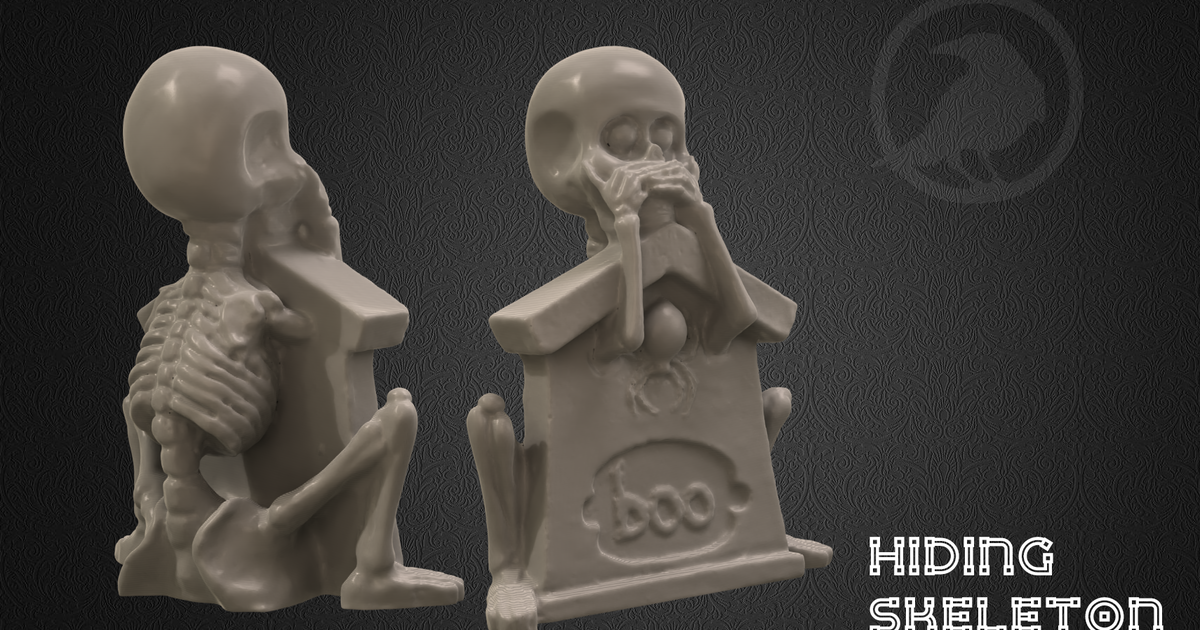 Hiding Skeleton by hrafX | Download free STL model | Printables.com