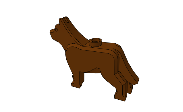 LEGO dog by The Cre8er | Download free STL model | Printables.com