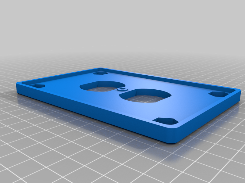 Electrical Outlet Cover - Plug Type A & B by anvilhobbies | Download ...