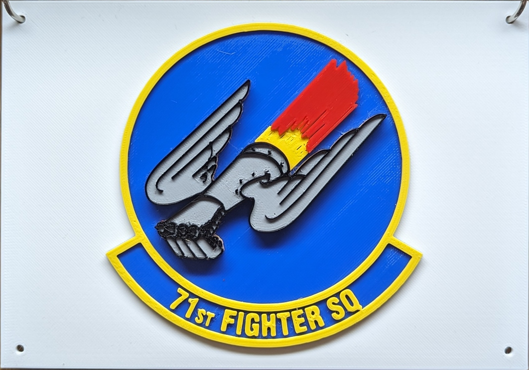 71st Fighter Squadron Insignia by YumanBeing | Download free STL model ...