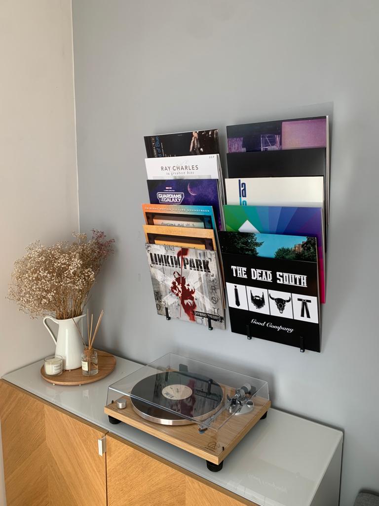 Vinyl holder/hanger (3 vinyls) by Tomek Zimoch | Download free STL ...