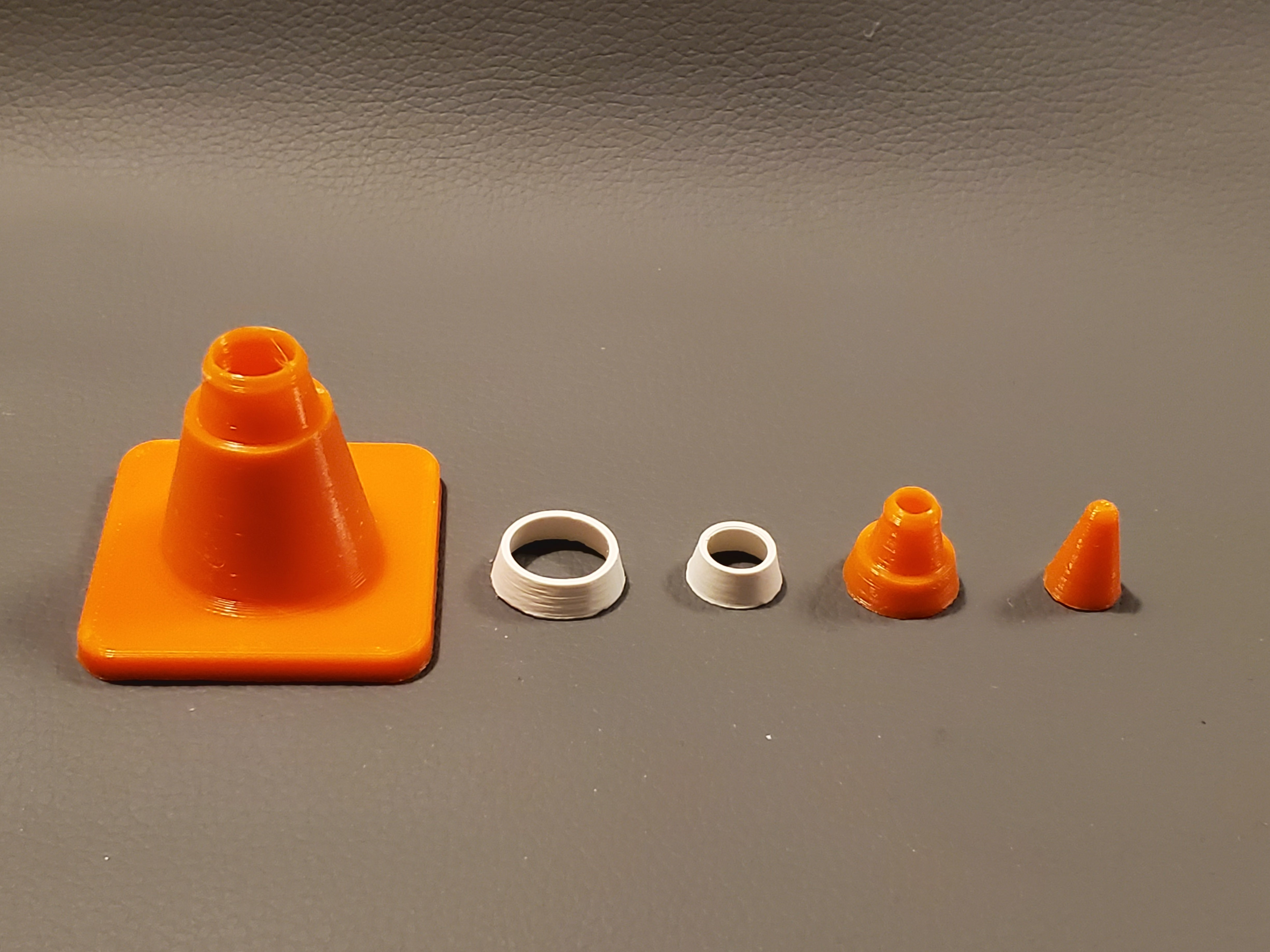 Traffic Cone (Pylon) & Barrier Set by 23AF Studio | Download free STL ...