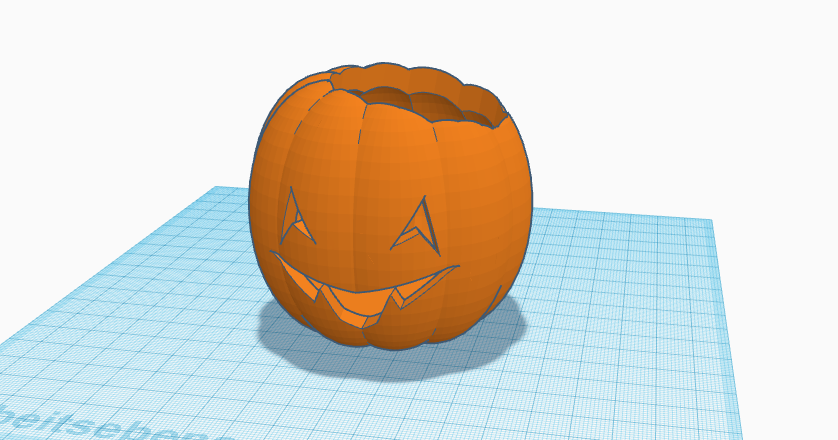 Pumpkin pen holder by Levin_Studer | Download free STL model | Printables.com