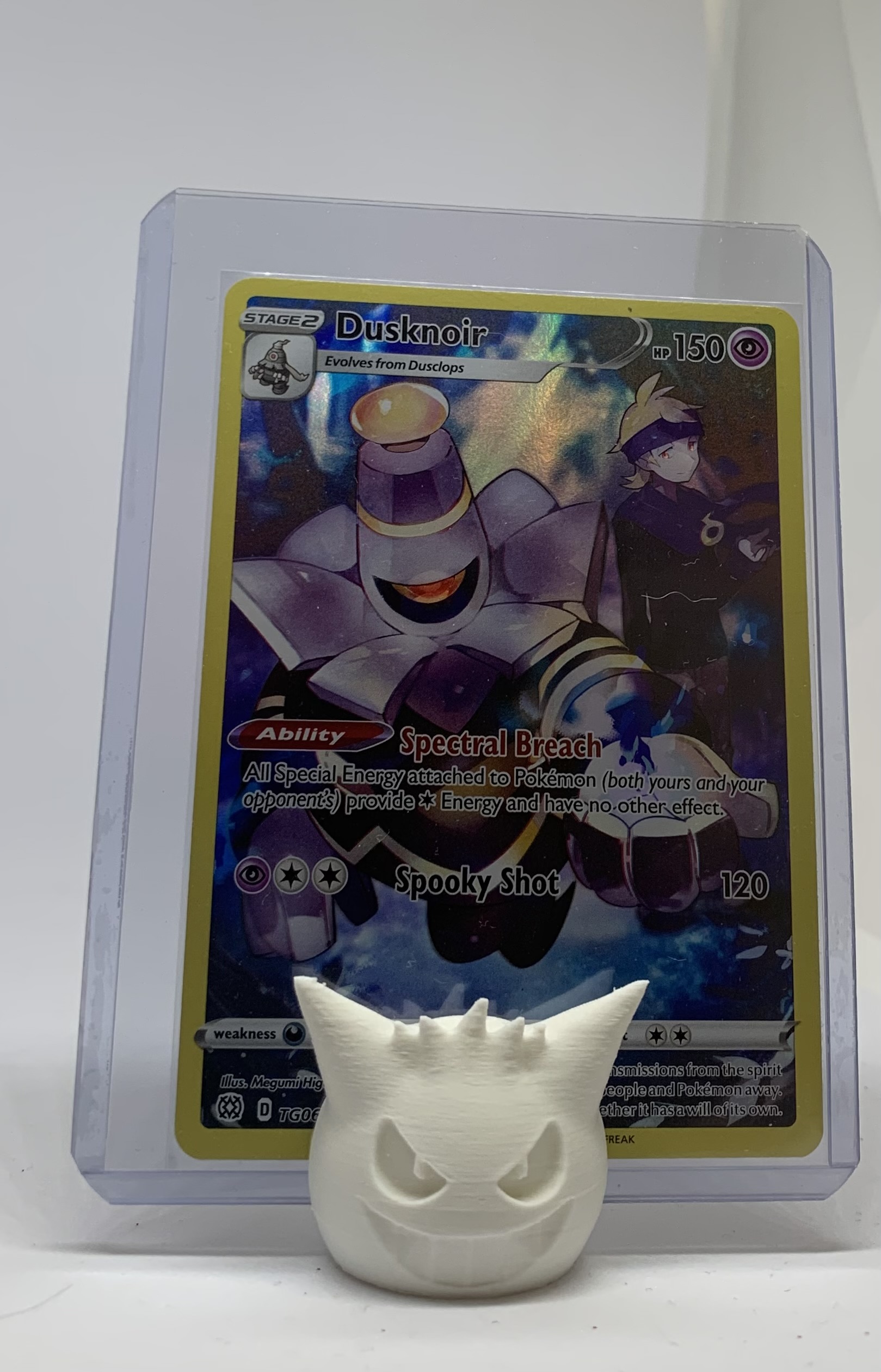 Gengar Pokemon card stand, no supports by Shima | Download free STL ...