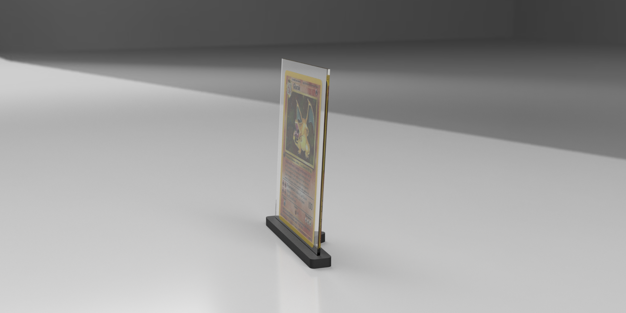 Parameterized Card Stand for Ultra Pro Toploader by tommmy3d | Download ...
