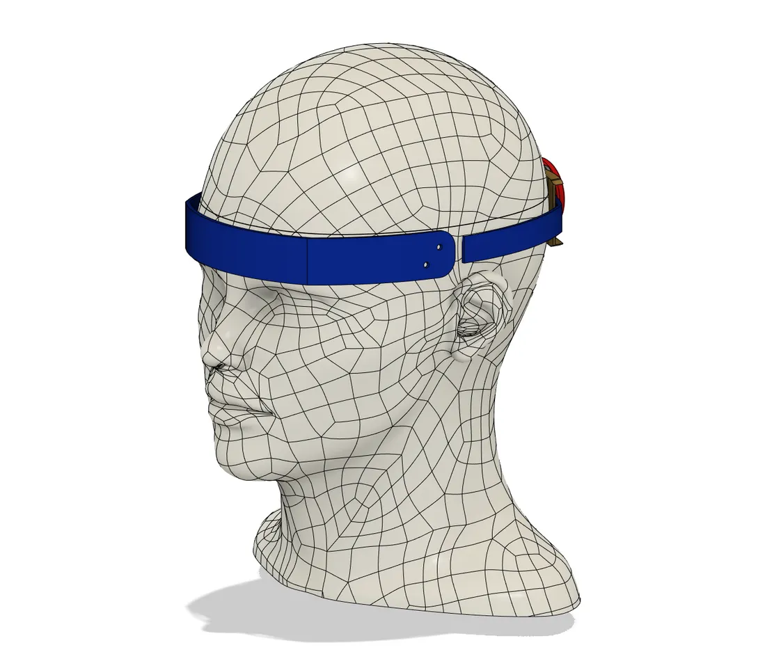 3D Printable Head Strap by Mañolo | Download free STL model ...