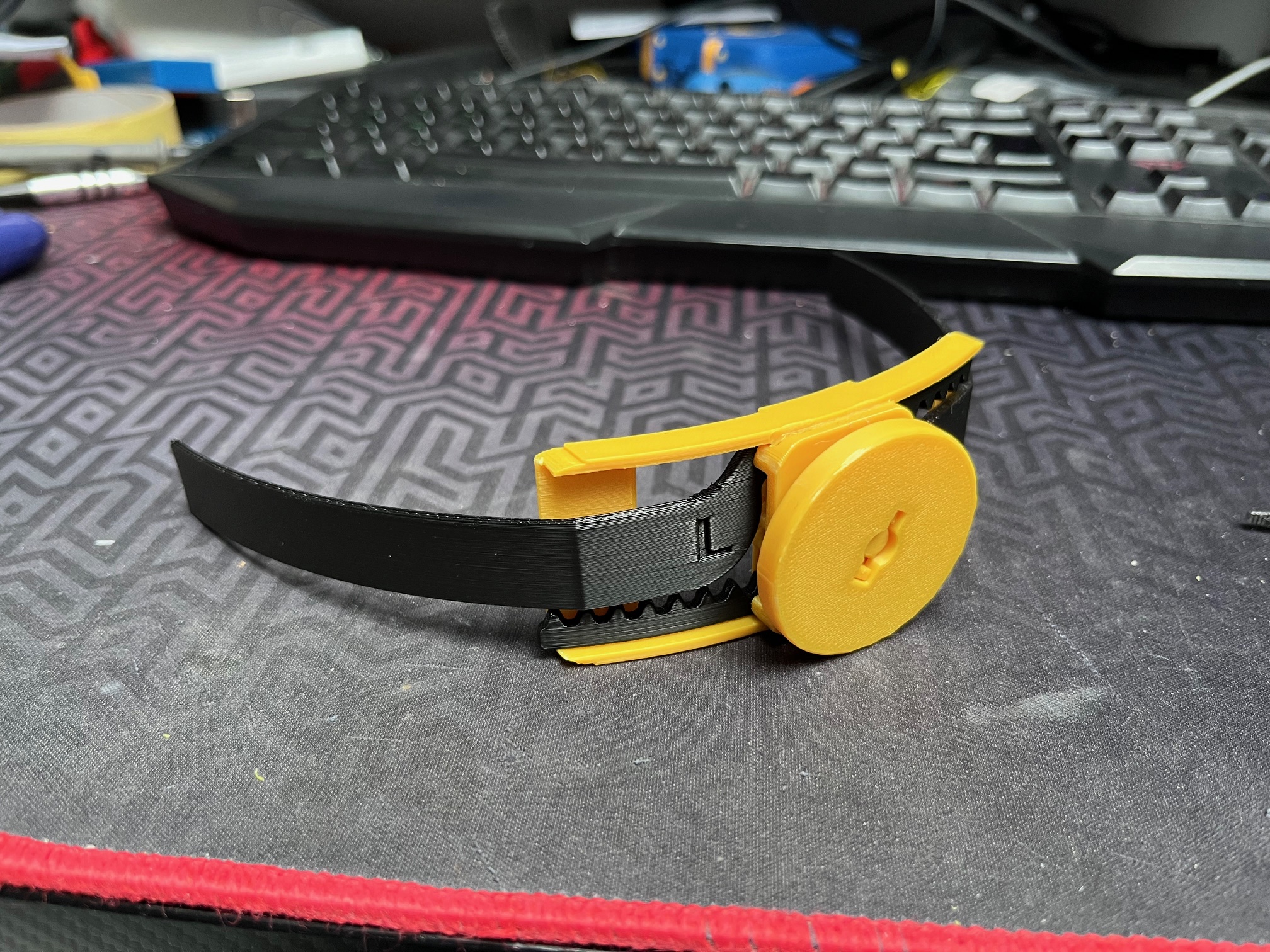 3D Printable Head Strap by Mañolo | Download free STL model ...