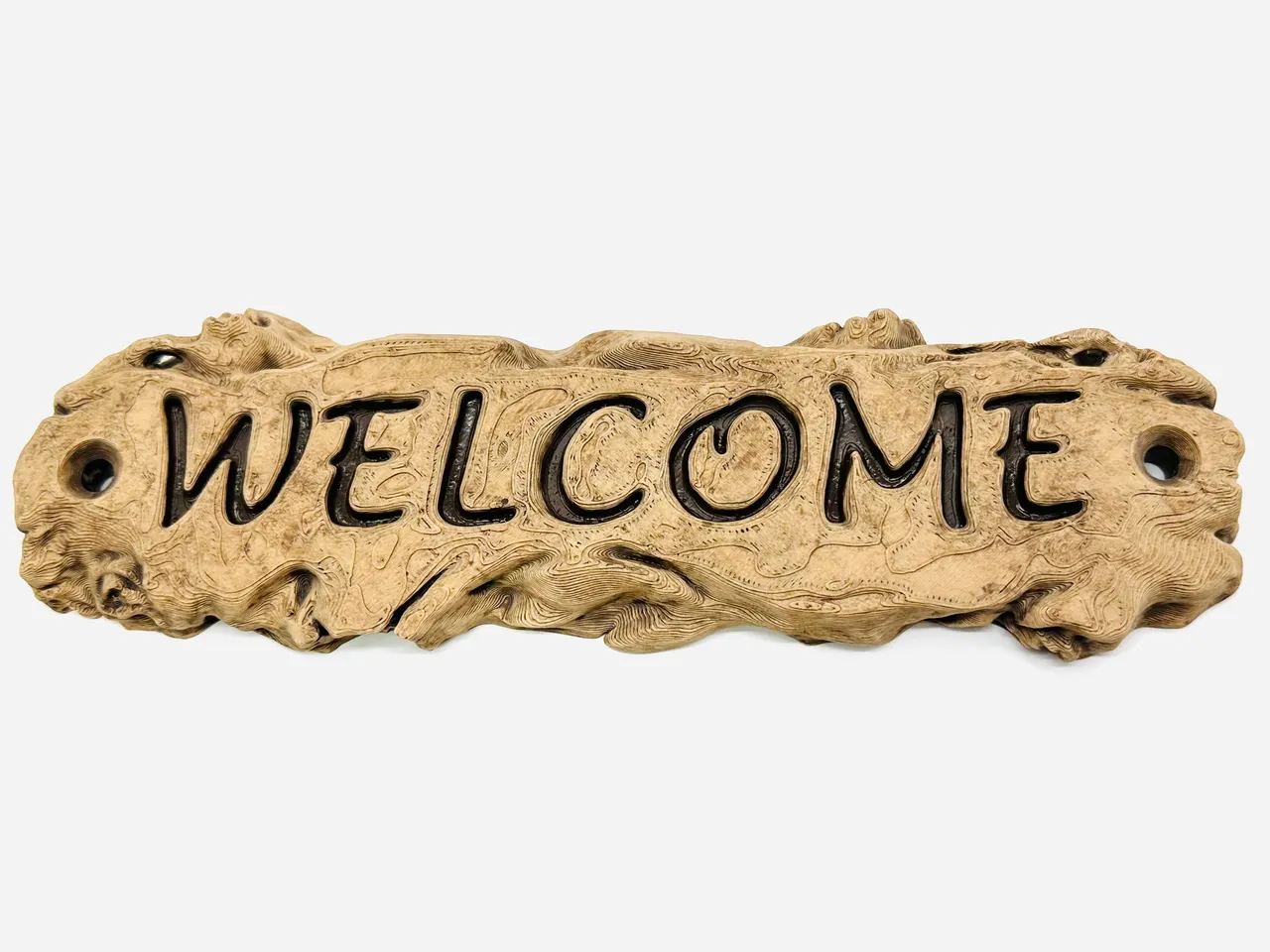 Welcome Sign by Zicchan | Download free STL model | Printables.com