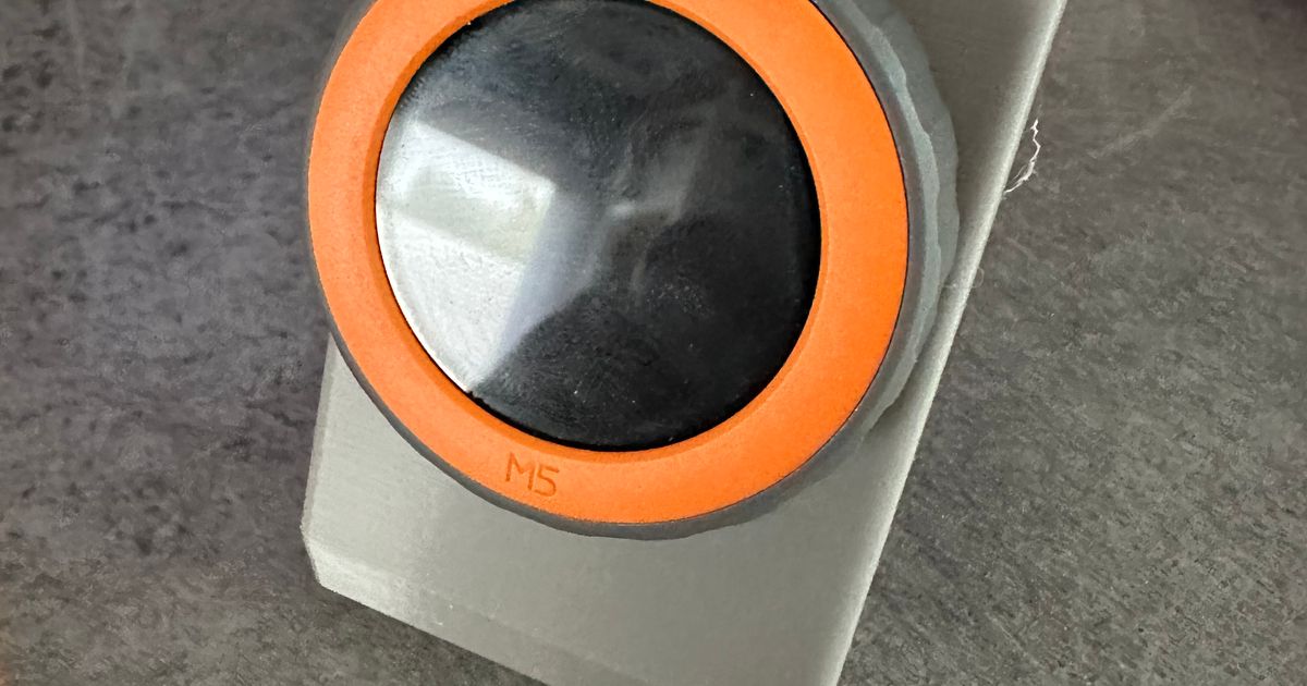 M5Stactk Dial Stand by Cyril Ed | Download free STL model | Printables.com