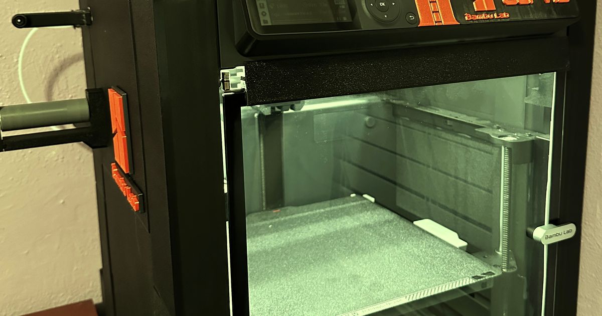 Bambu Lab P1P Enclosure by Wiz3D | Download free STL model | Printables.com