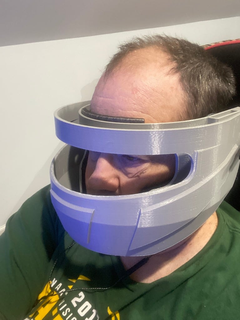 Sim Racing Visor by Michael Schmidt | Download free STL model ...