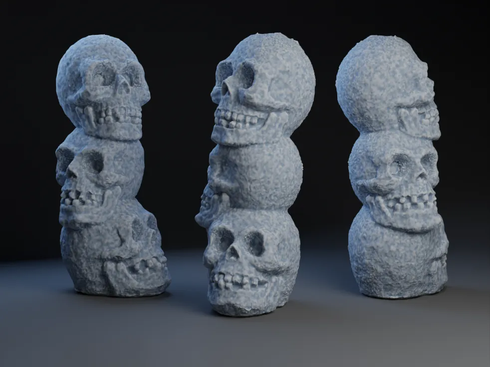 Skull Stack by Peter Farell | Download free STL model | Printables.com