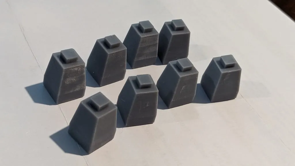 Micro Engineering Trestle piers - N Scale (1:160) by pbechard ...