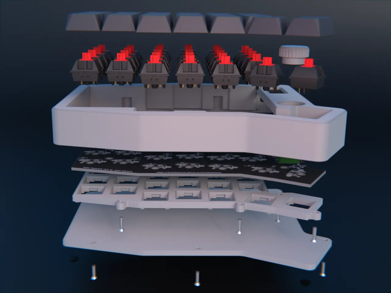 Sofle v2 Keyboard Case by Lord Asdi | Download free STL model ...