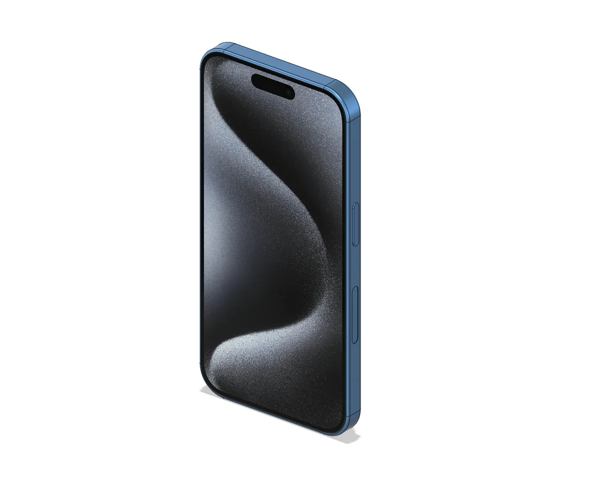 iPhone 15 pro model - realistic by nicosandller | Download free STL ...
