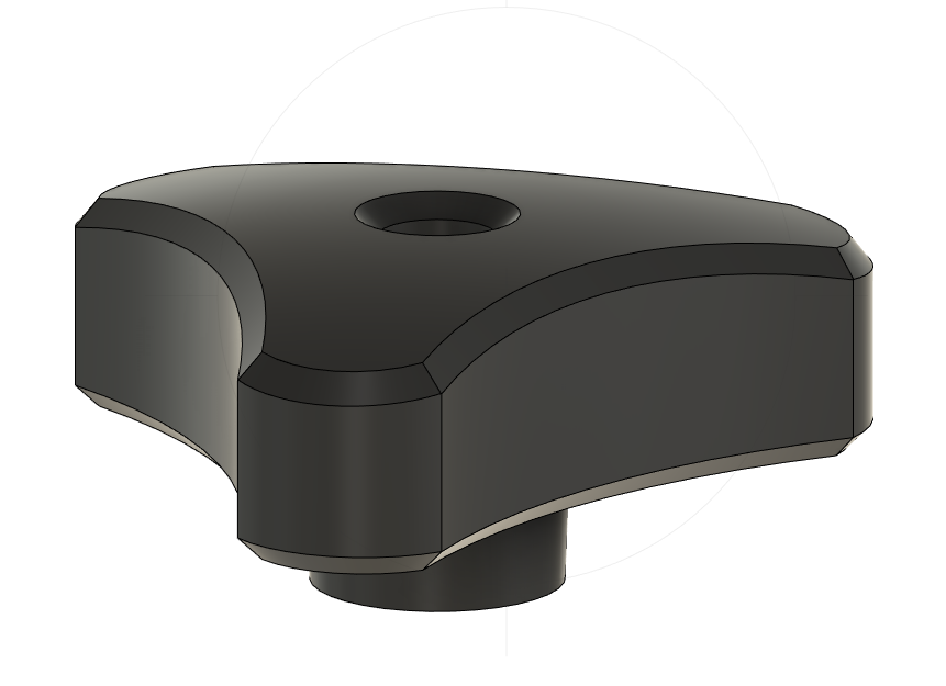 Customizable nut handle by plastic.bad | Download free STL model ...