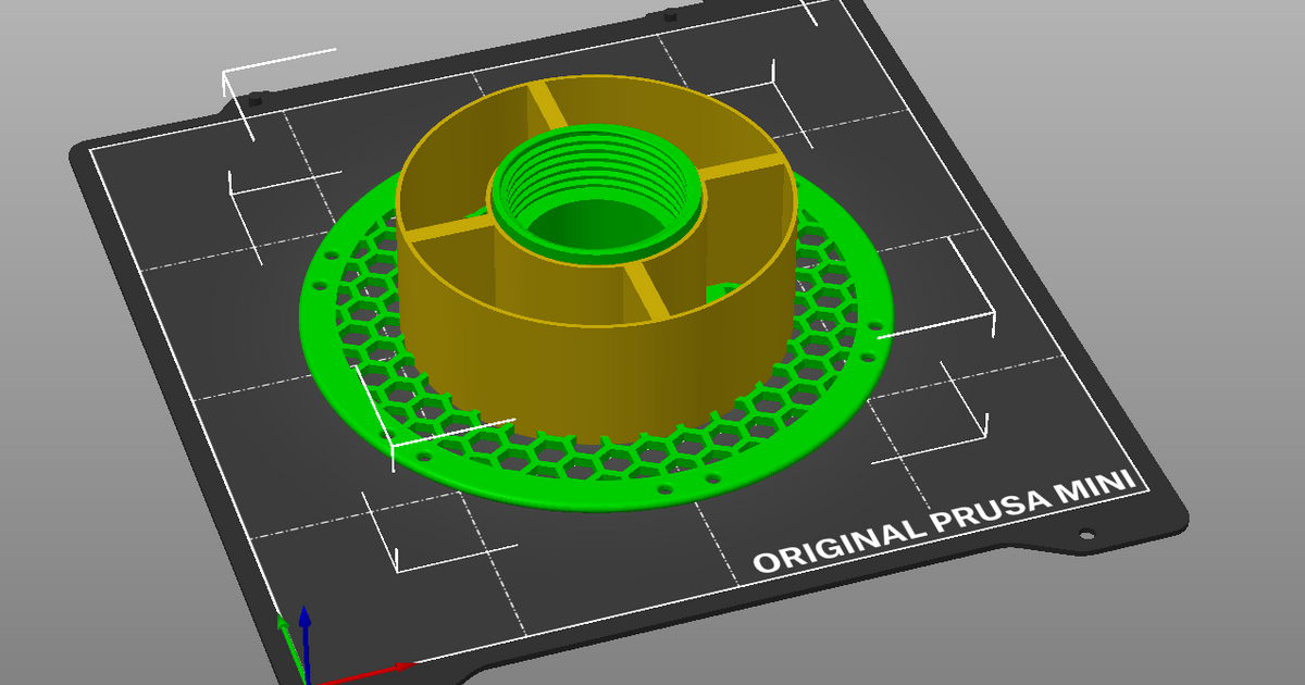 Mini Master Spool Spacer (Parametric) by calex | Download free STL ...