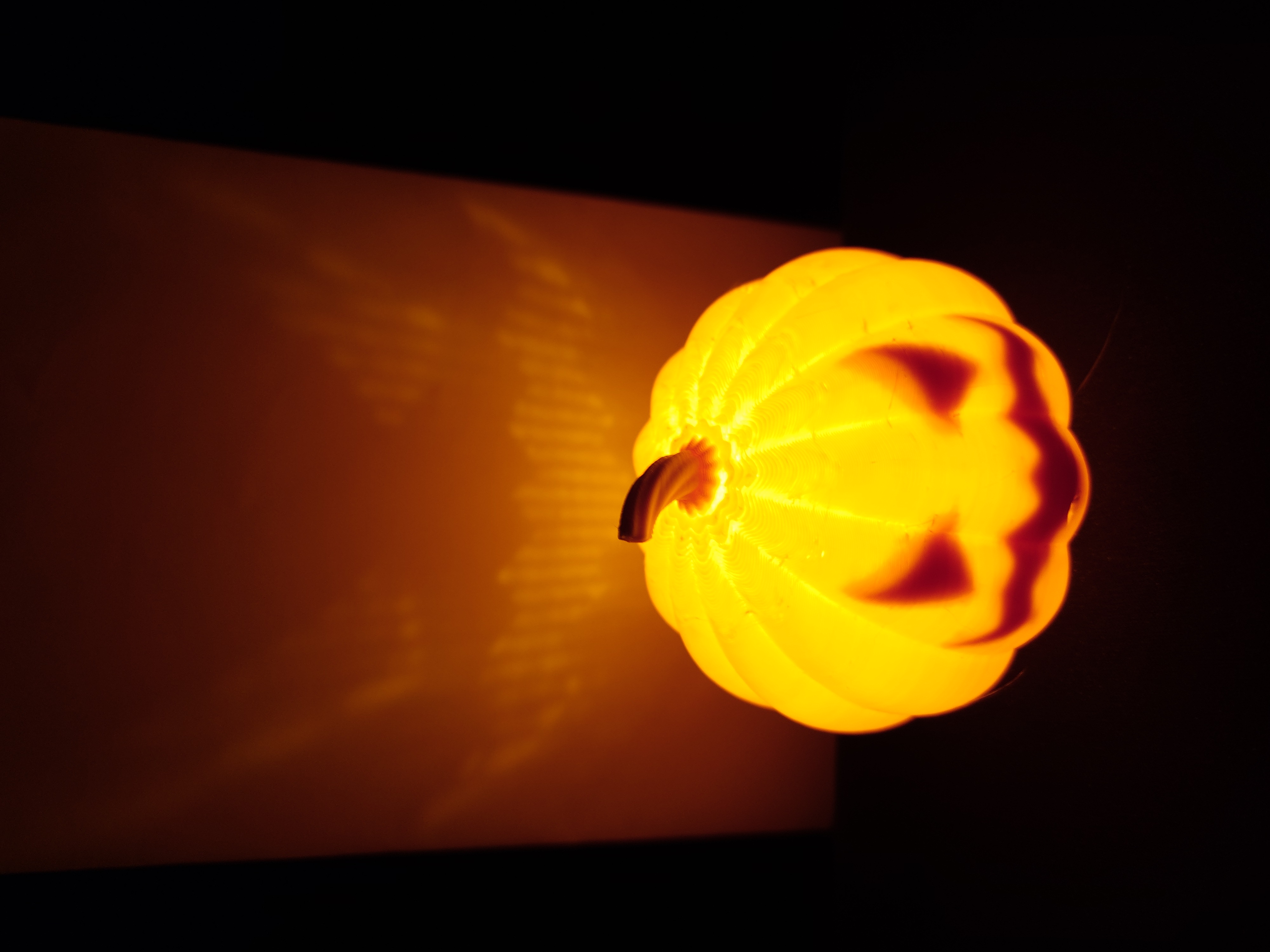 Two faced pumpkin tea light by TigFur | Download free STL model ...