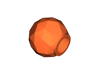Pipe endcap sphere by octopuss | Download free STL model | Printables.com