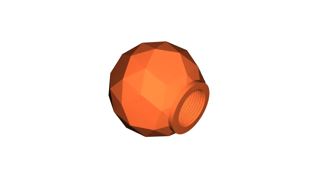 Pipe endcap sphere by octopuss | Download free STL model | Printables.com