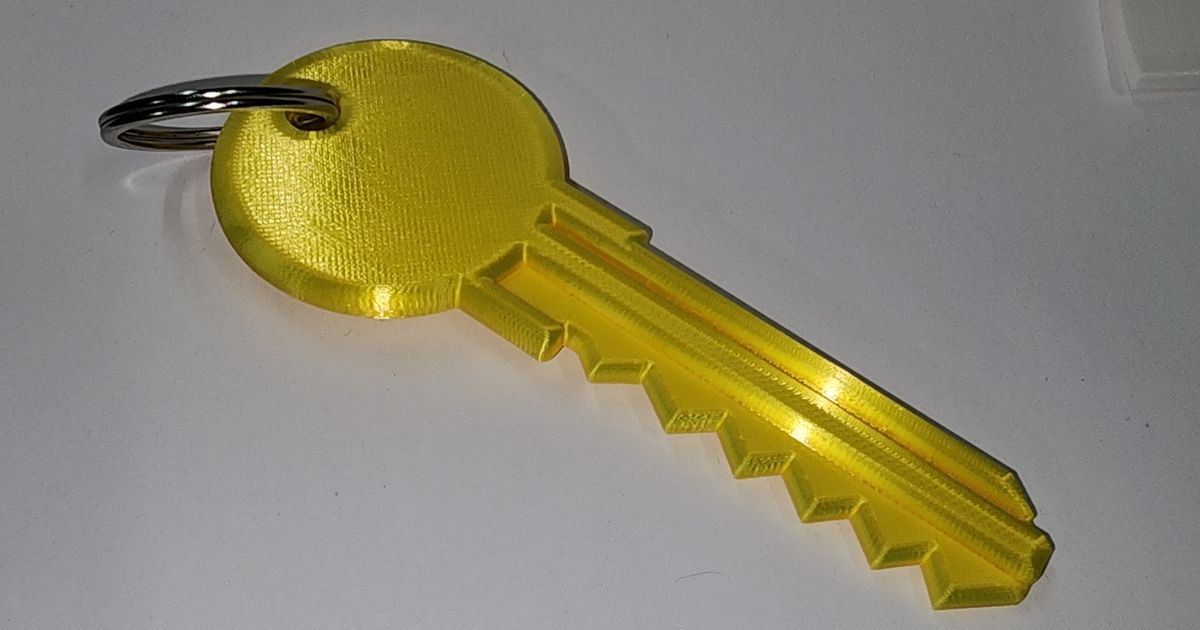 Big Key by Matthew Wegmann | Download free STL model | Printables.com