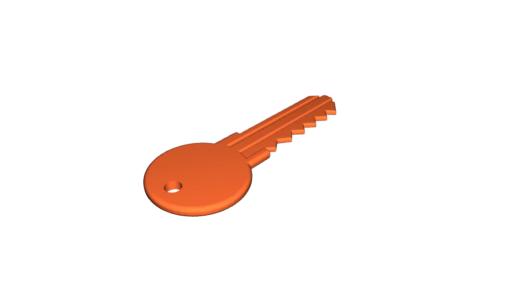 Big Key by Matthew Wegmann | Download free STL model | Printables.com