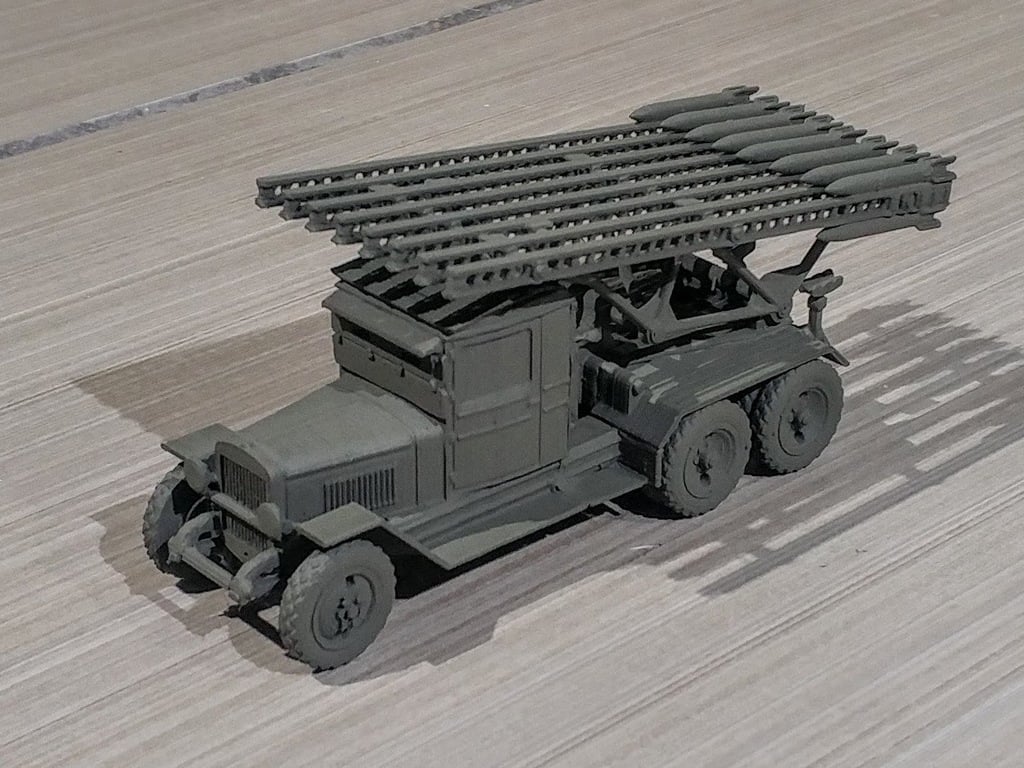 Zis Katyusha easy print by Windham Graves | Download free STL model ...