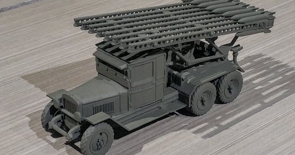 Zis Katyusha easy print by Windham Graves | Download free STL model ...