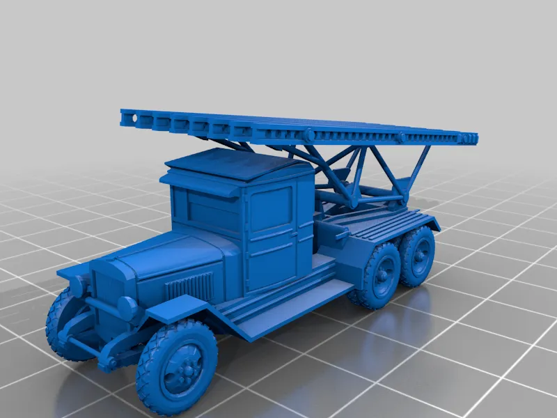 Zis Katyusha easy print by Windham Graves | Download free STL model ...