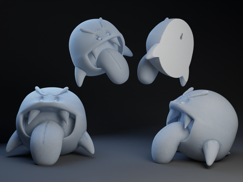 Mario Boo by Peter Farell | Download free STL model | Printables.com