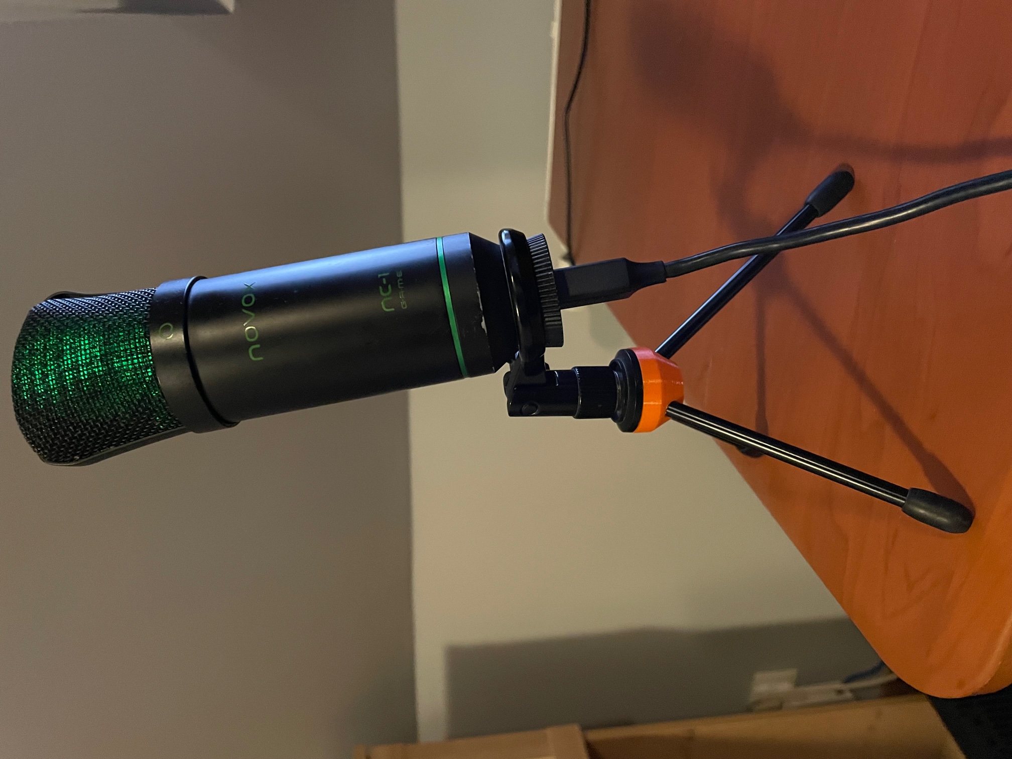 Novox NC1 microphone stand part by Bogas | Download free STL model ...