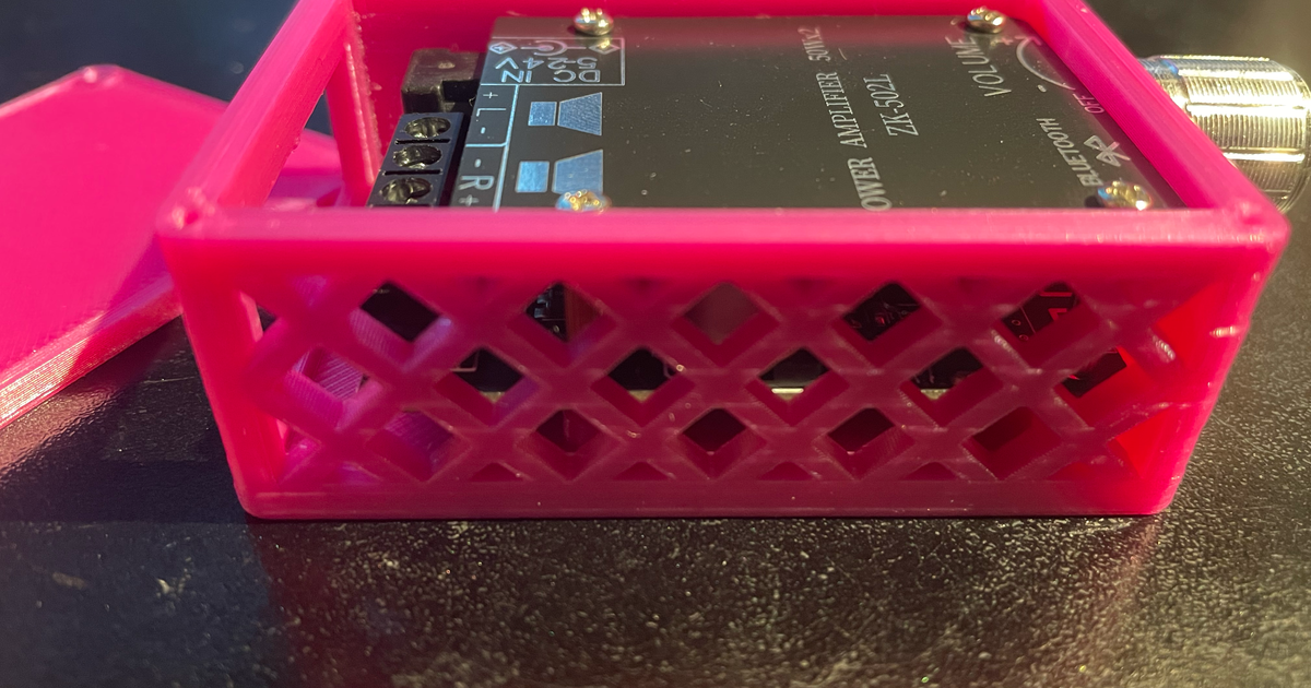 ZK-502L box with ventilation by Pixelmagic | Download free STL model ...
