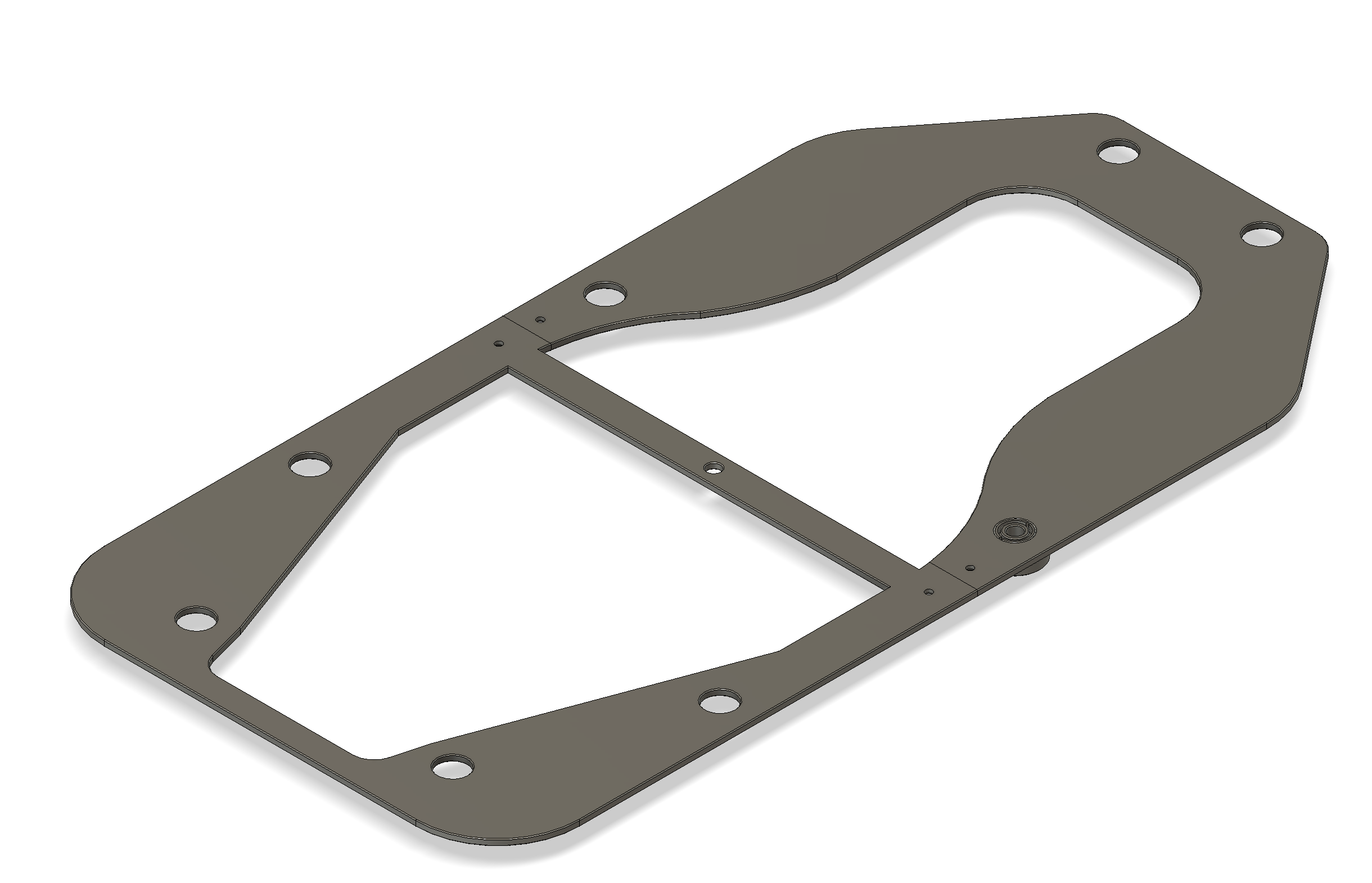 Mercruiser Transom Template 90-79135-006 por crankshaft | Descargar ...